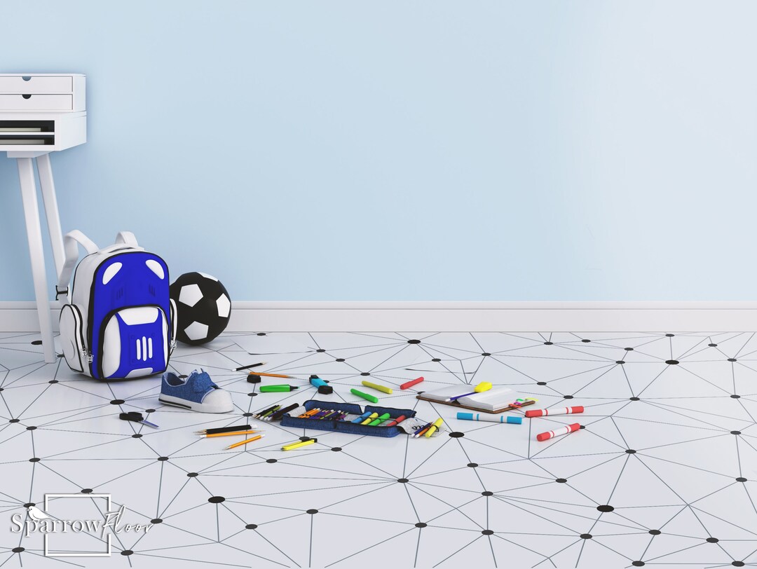 Poly Vinyl PVC Flooring, Linoleum Flooring, Modern Scandinavian, Floor ...