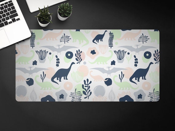 Dinosaurs Computer Desk Pad Table Protection Trendy - Etsy
