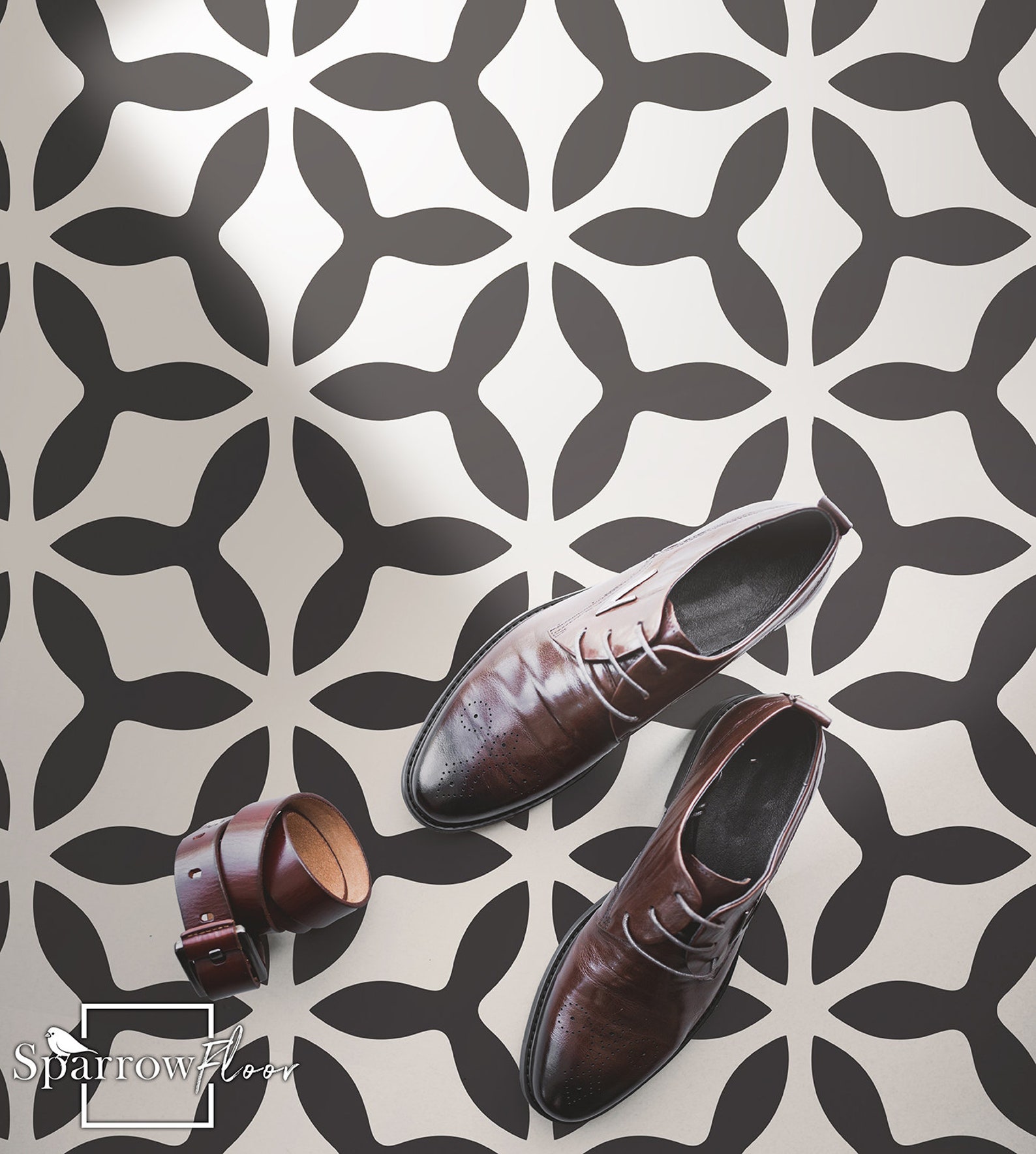 Concave Vinyl PVC Flooring, Modern Home, Retro Retro, Floor Decoration ...