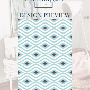 Wave Vinyl PVC Flooring, Modern Nursery, Old Style Flooring, DIY ...