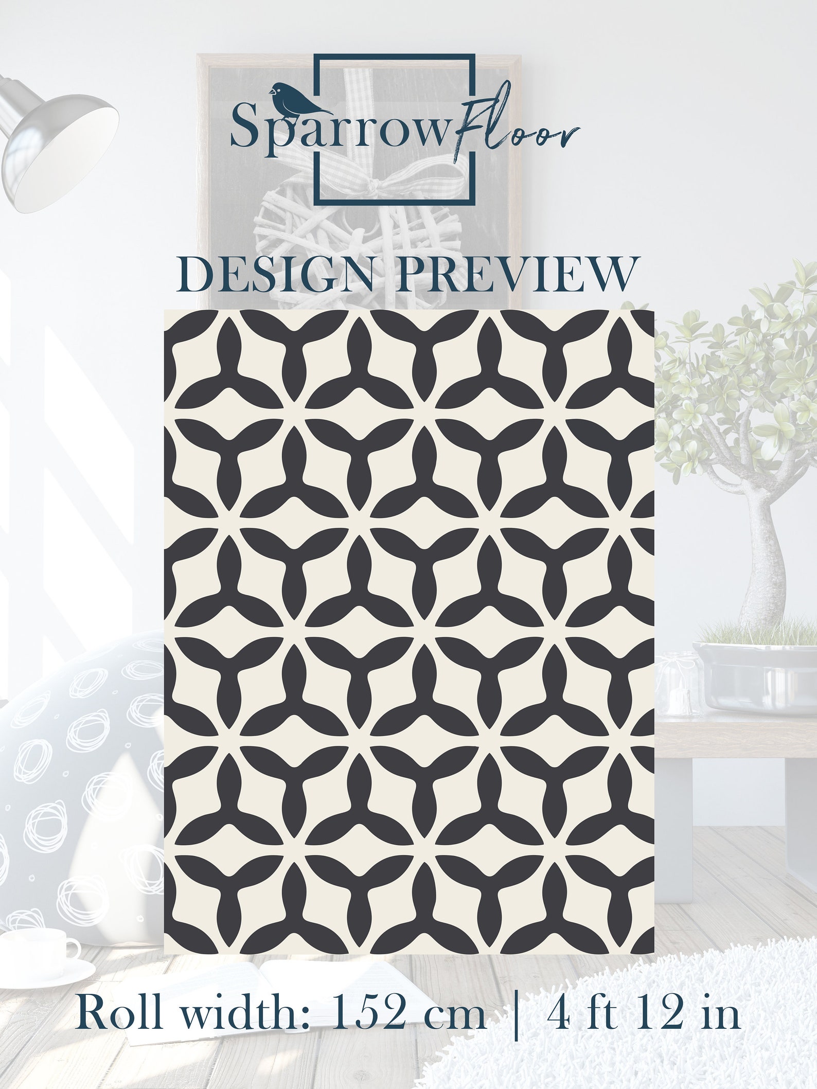 Concave Vinyl PVC Flooring, Modern Home, Retro Retro, Floor Decoration ...