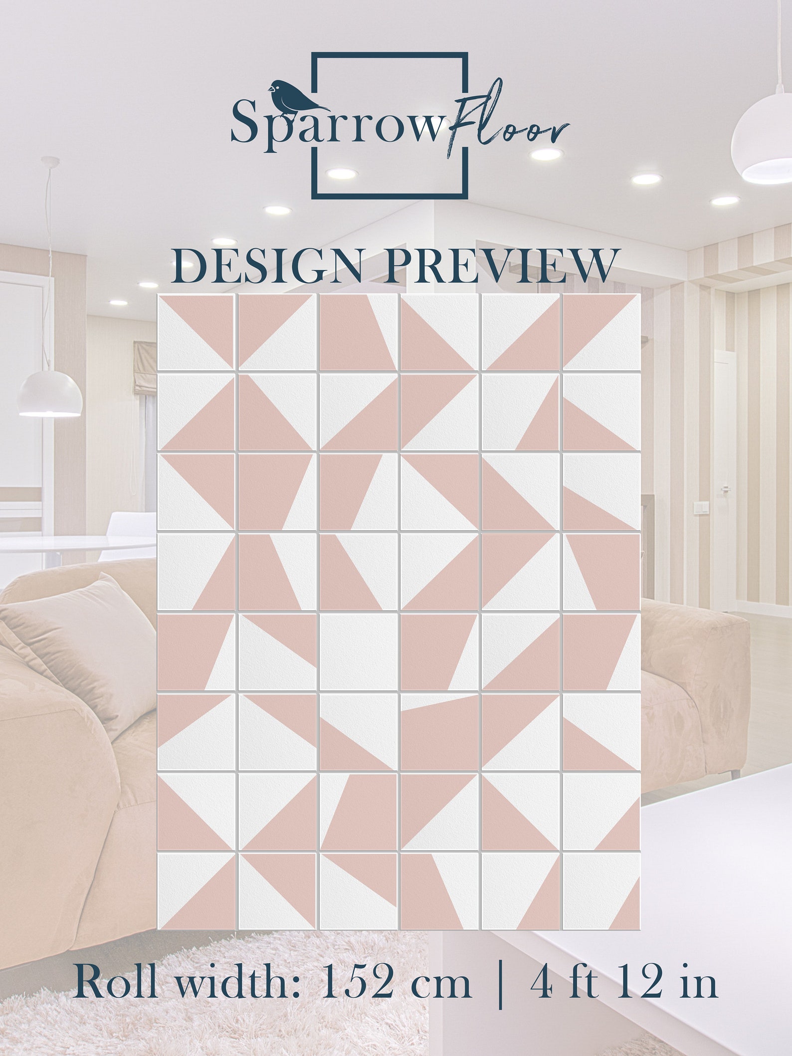 Zoe Vinyl PVC Flooring Boho Floor Covering Azulejos Floor - Etsy