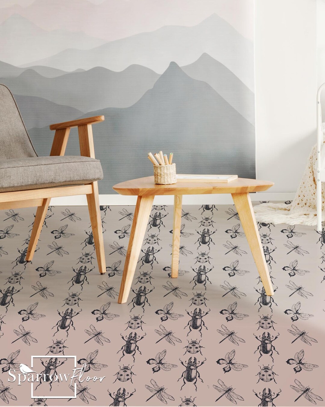 Fabre Vinyl PVC Flooring, Scandinavian Vinyl Flooring, Designer Floor ...