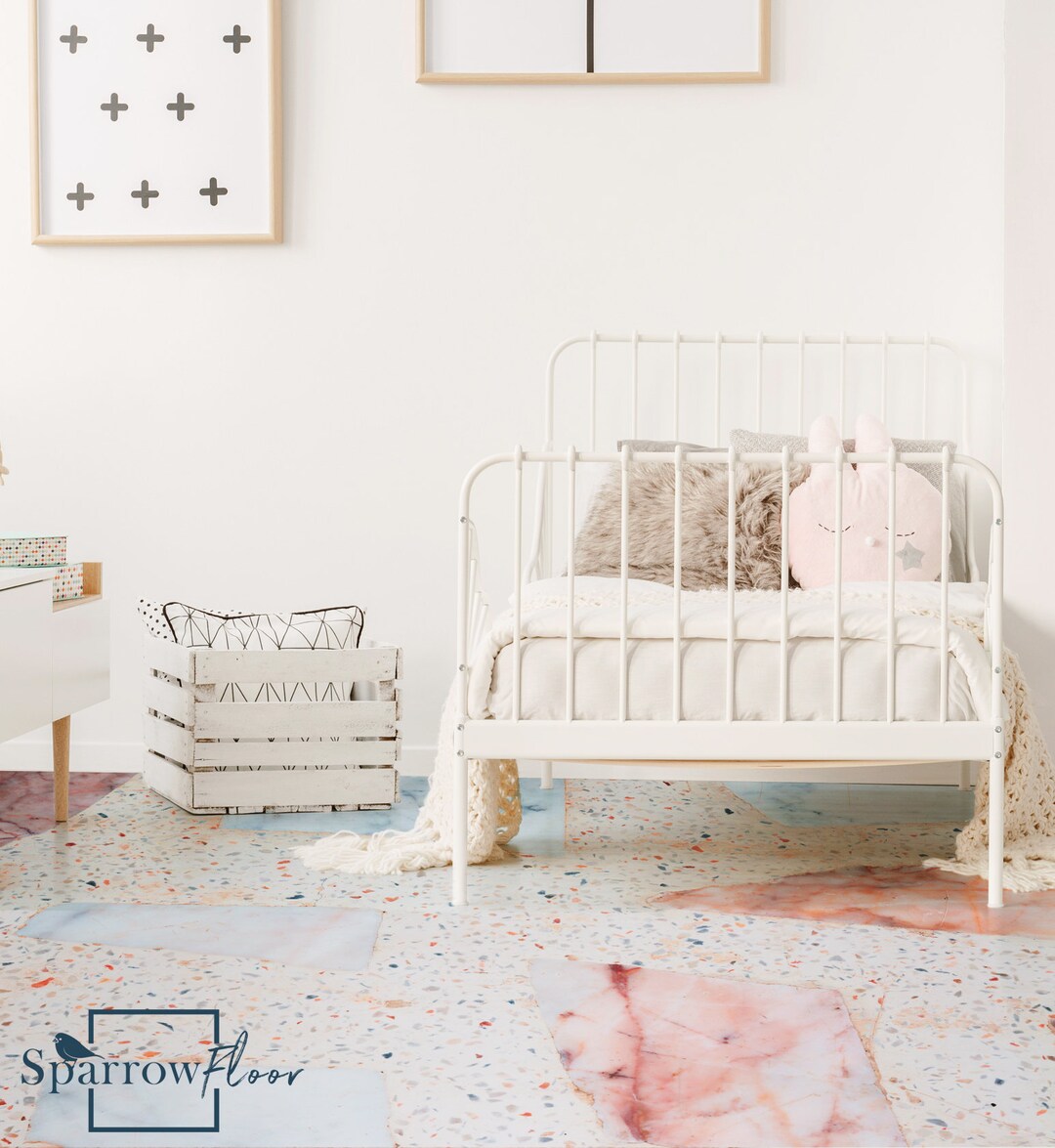 Quartz Vinyl PVC Flooring, Scandinavian Vinyl Flooring, Terazzo Pattern ...