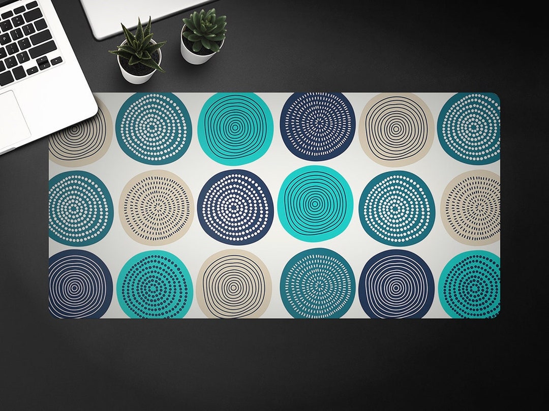 Abstract Snails Computer Desk Pad, Desk Protective Mat, Office Ornament ...