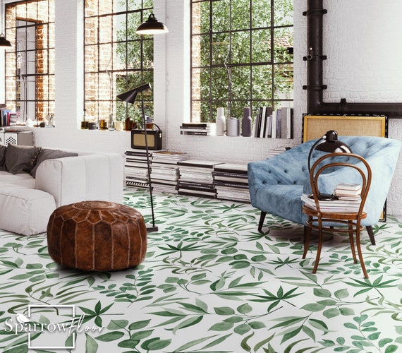Greenhouse Vinyl PVC Flooring Floor Decor Geometric Floor Decor Floor Decoration 7PP Etsy