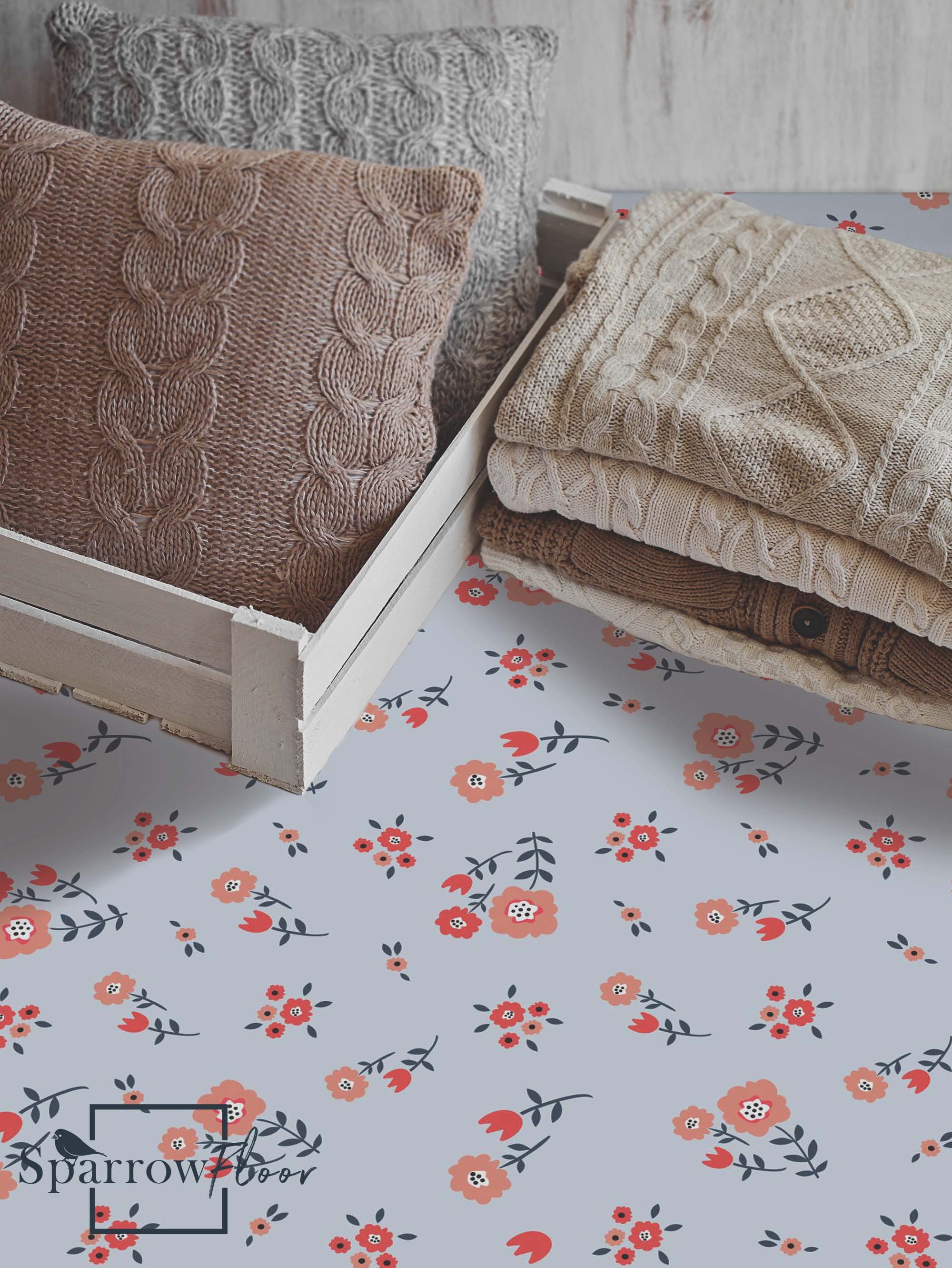 Cottage Vinyl PVC Flooring Scandinavian Vinyl Flooring - Etsy