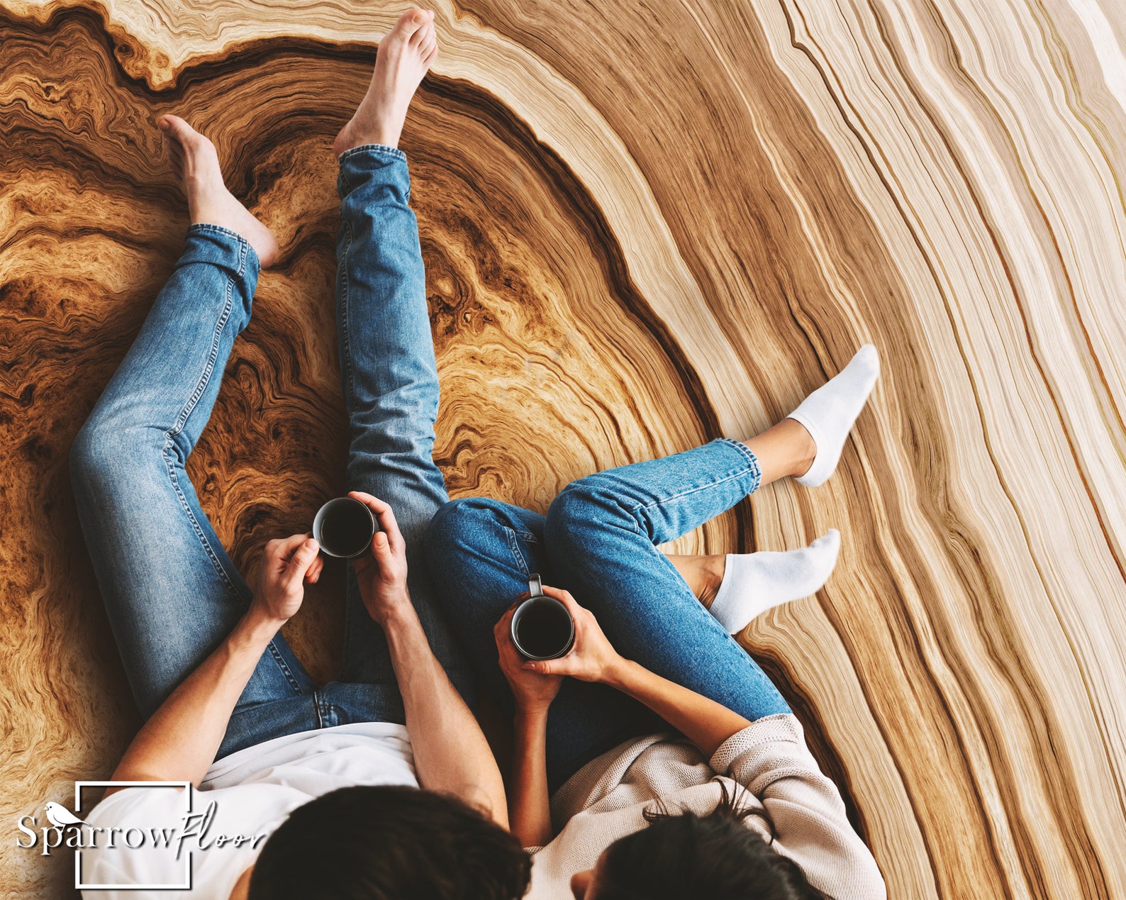 Boardwalk Vinyl PVC Flooring Boho Vinyl Flooring - Etsy