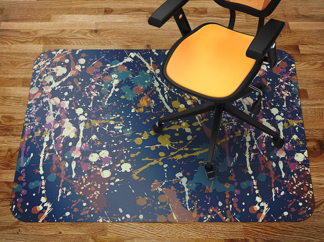 Chair Mat Action Painting Chair Mat, Office Chair Mat, Chair Floor ...