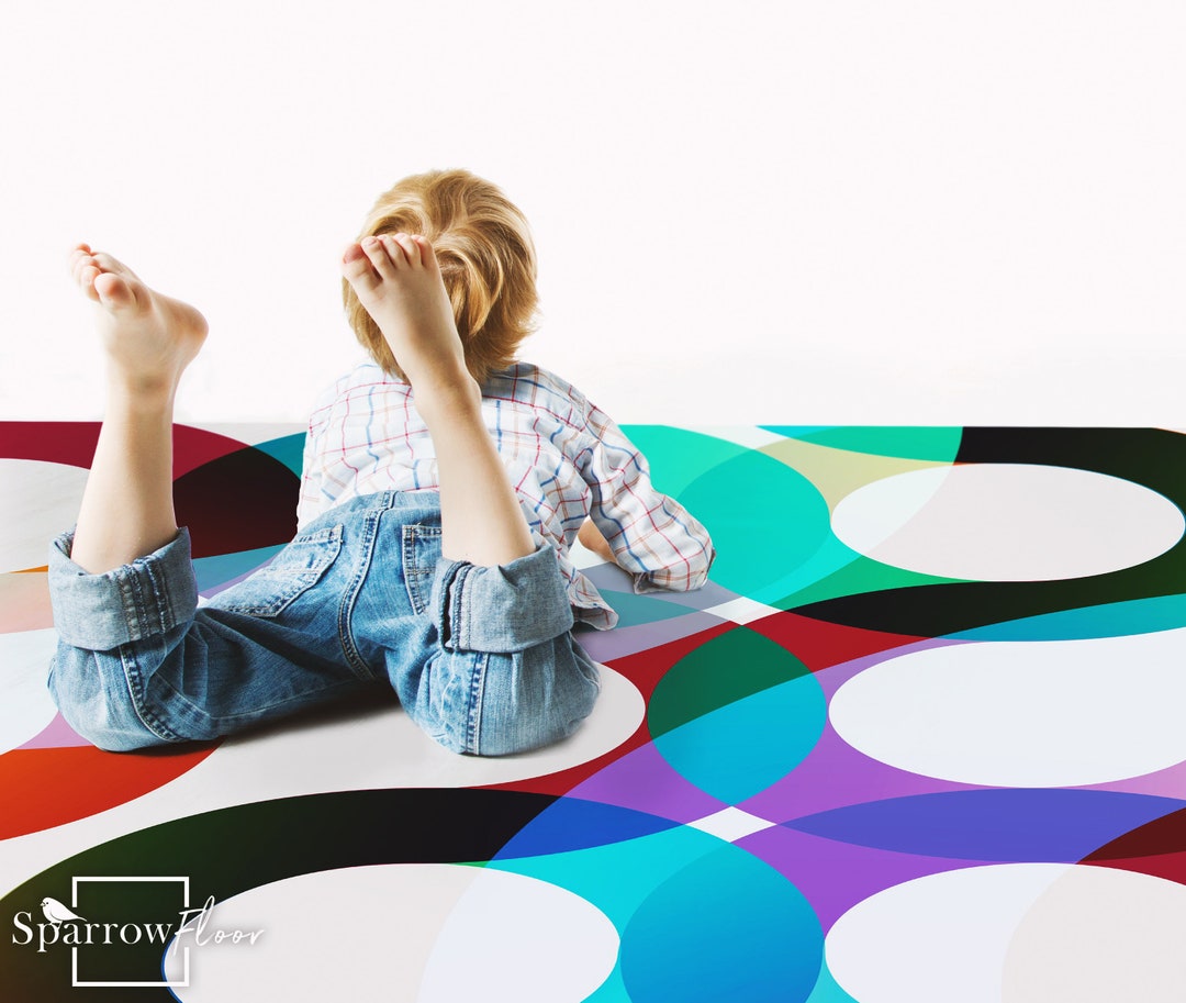 Groovy Vinyl PVC Flooring, Floor Decor, Oldschool PVC Vinyl, Floor ...