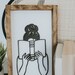 Girl Reading Book Framed Wood Sign | Book Themed Sign - Etsy