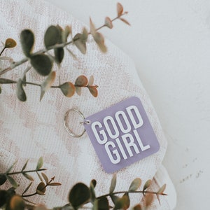 Good Girl Acrylic Keychain | Book Lover | Smutty Keychain - Etsy Canada