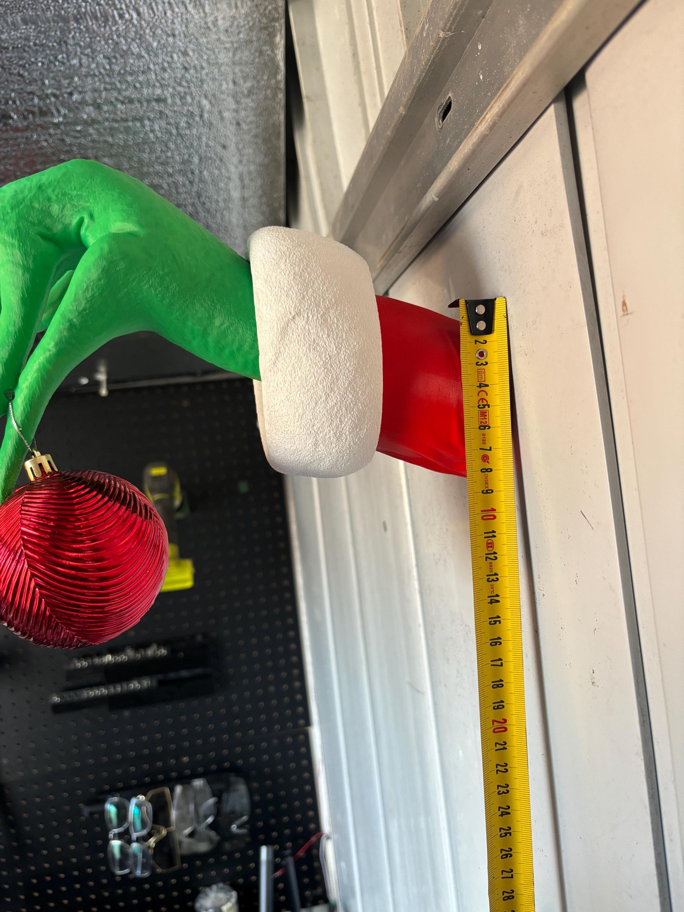 The Grinch Hitch | 3D Printed Grinch Hand Hitch Cover - Etsy