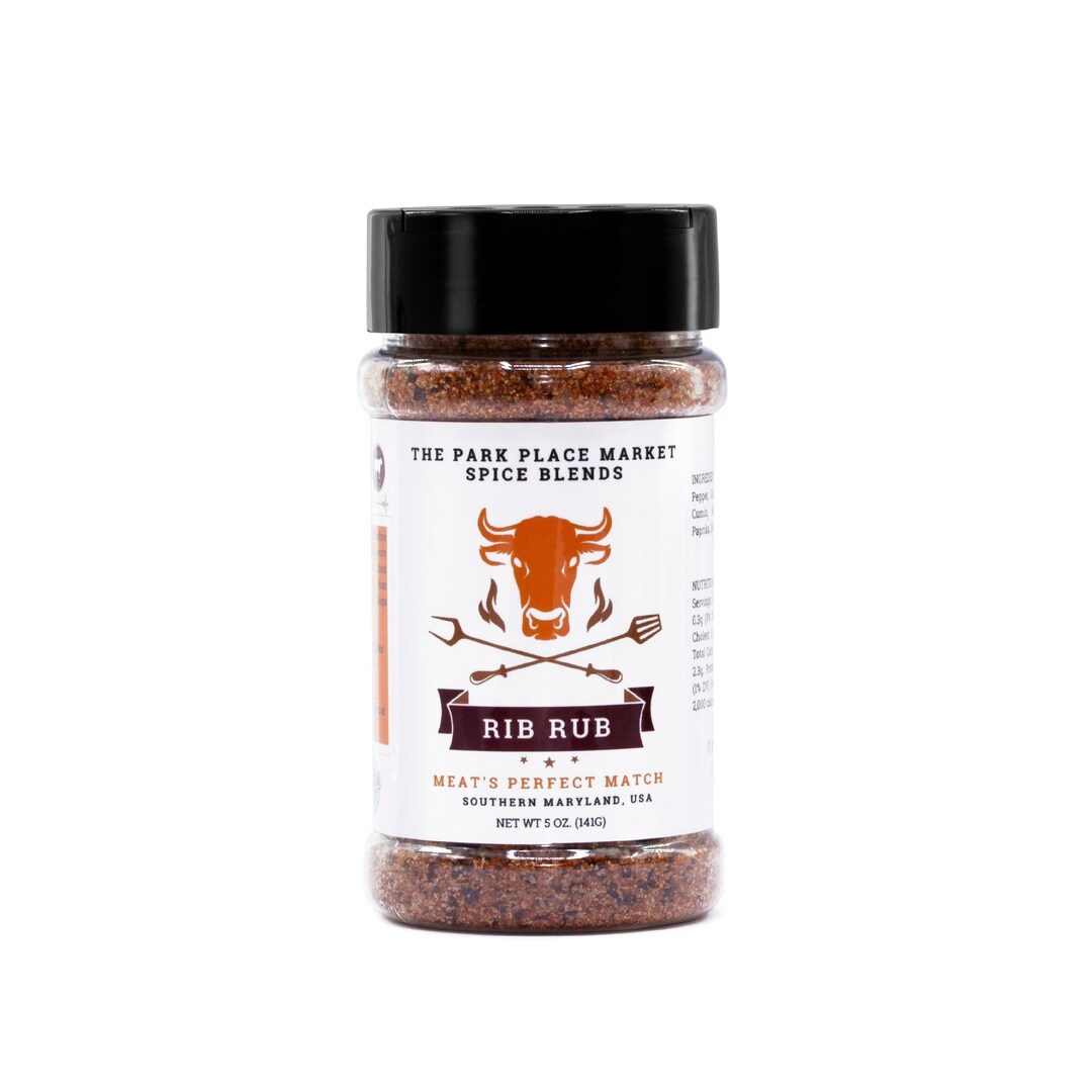 The Park Place Market Spice Blends: Rib Rub, Handmade Foodie Gift ...