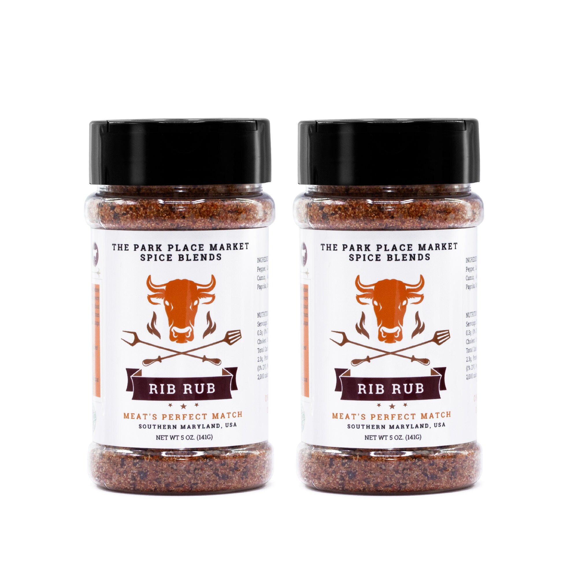 The Park Place Market Spice Blends: Rib Rub, Handmade Foodie Gift ...