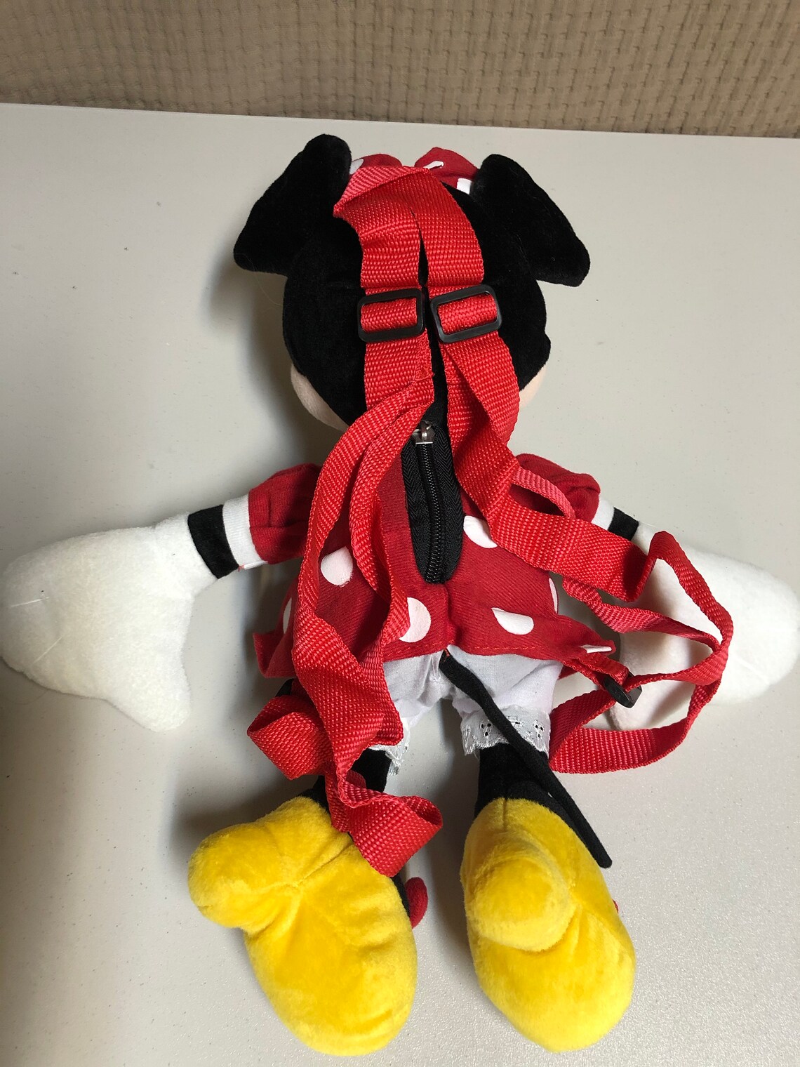 Genuine Minnie Mouse Plush Backpack From Disney | Etsy