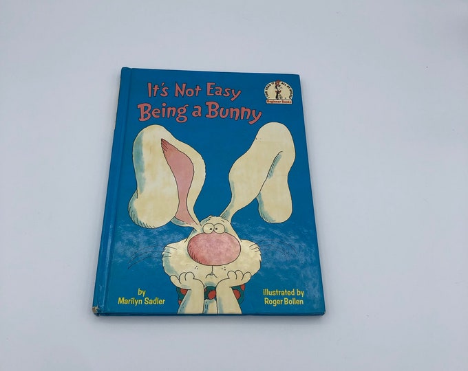 Dr. Seuss It's Not Easy Being a Bunny Book - Etsy