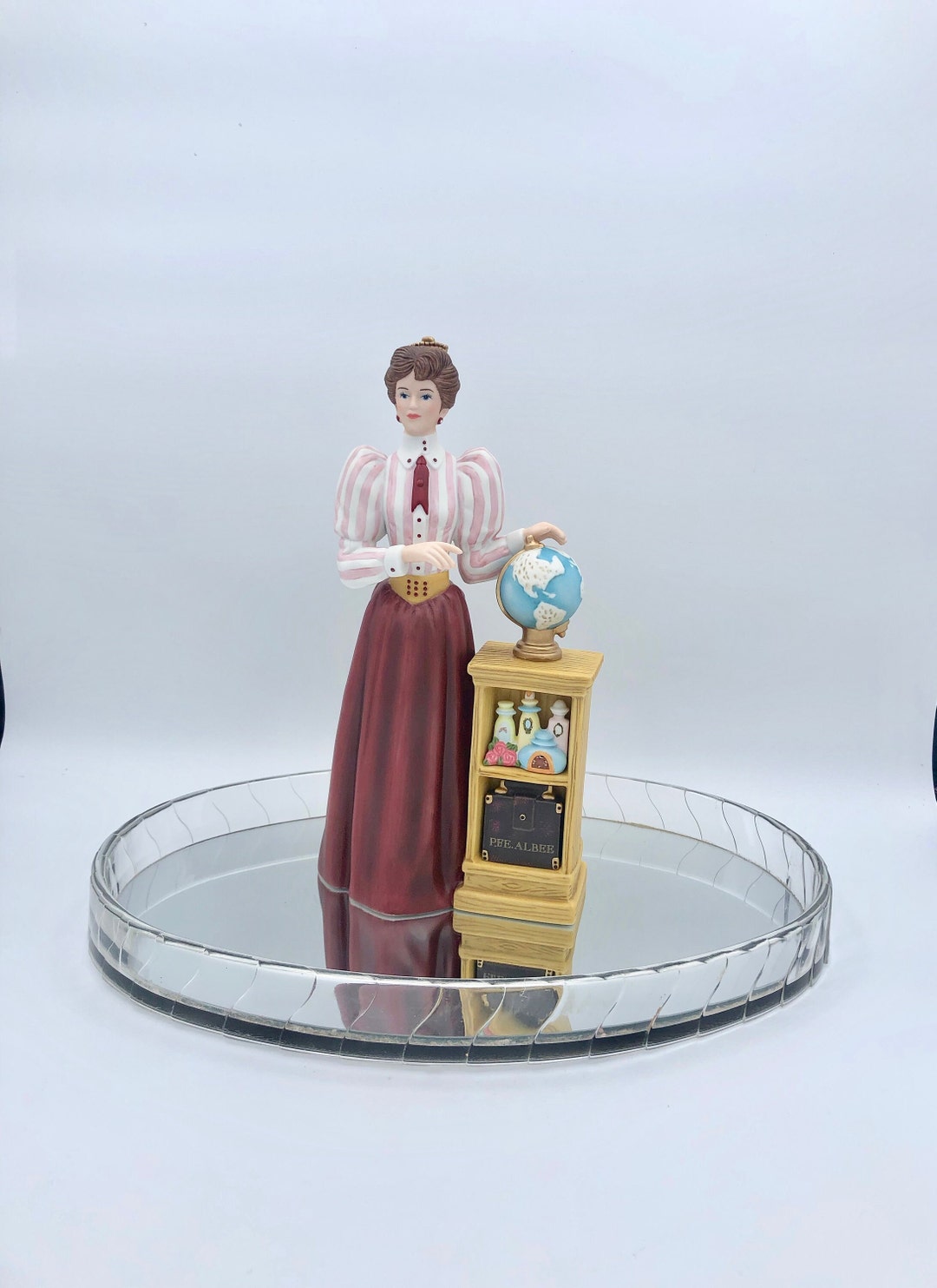 Avon Mrs. Albee Porcelain Lady Figurine - Etsy