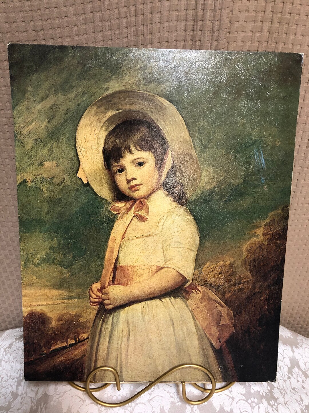 Vintage Still Life Lithograph by Artist George Romney. - Etsy