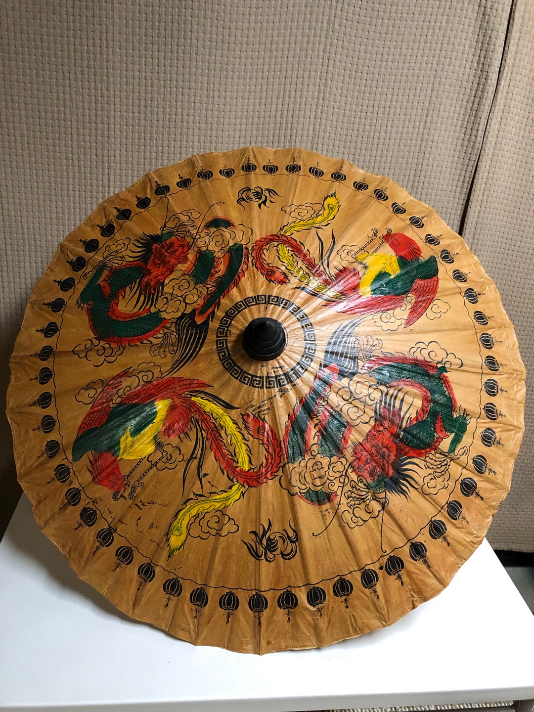 Thai Oil-paper Parasol/umbrella Vintage - Etsy