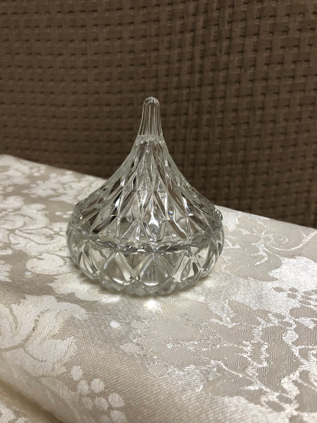Glass Candy Kiss Jewelry Box - Etsy