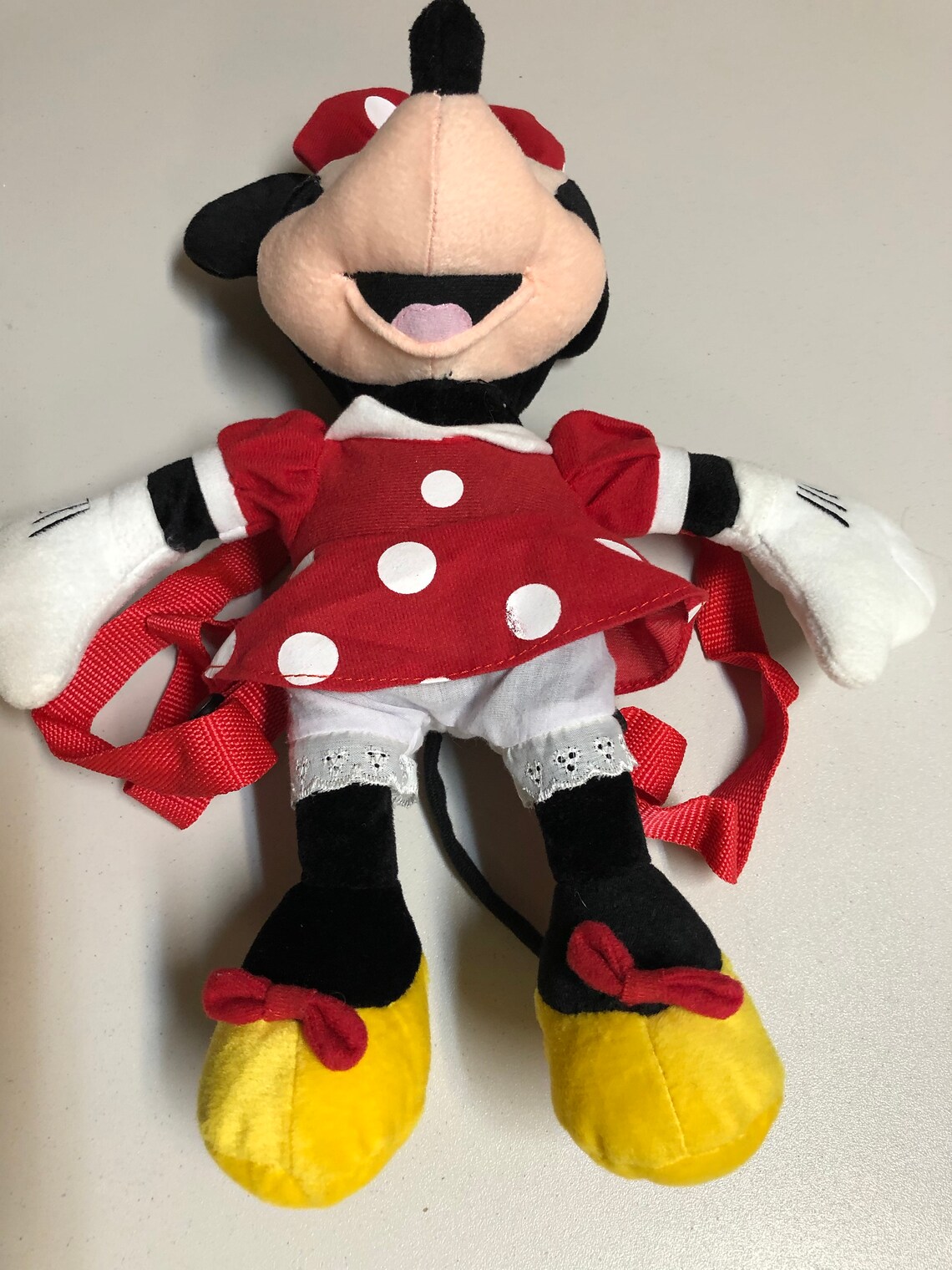 Genuine Minnie Mouse Plush Backpack From Disney | Etsy