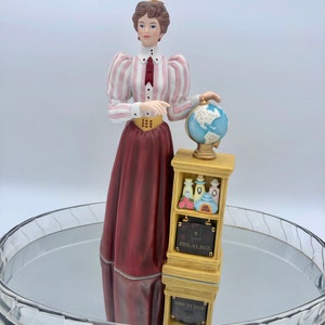 Avon Mrs. Albee Porcelain Lady Figurine - Etsy