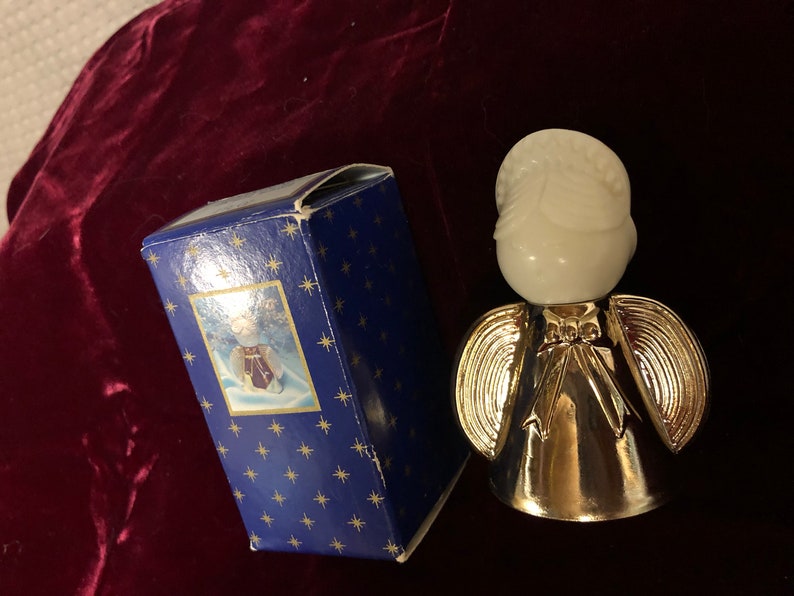 Avon Golden Angel Cologne Bottle - Etsy
