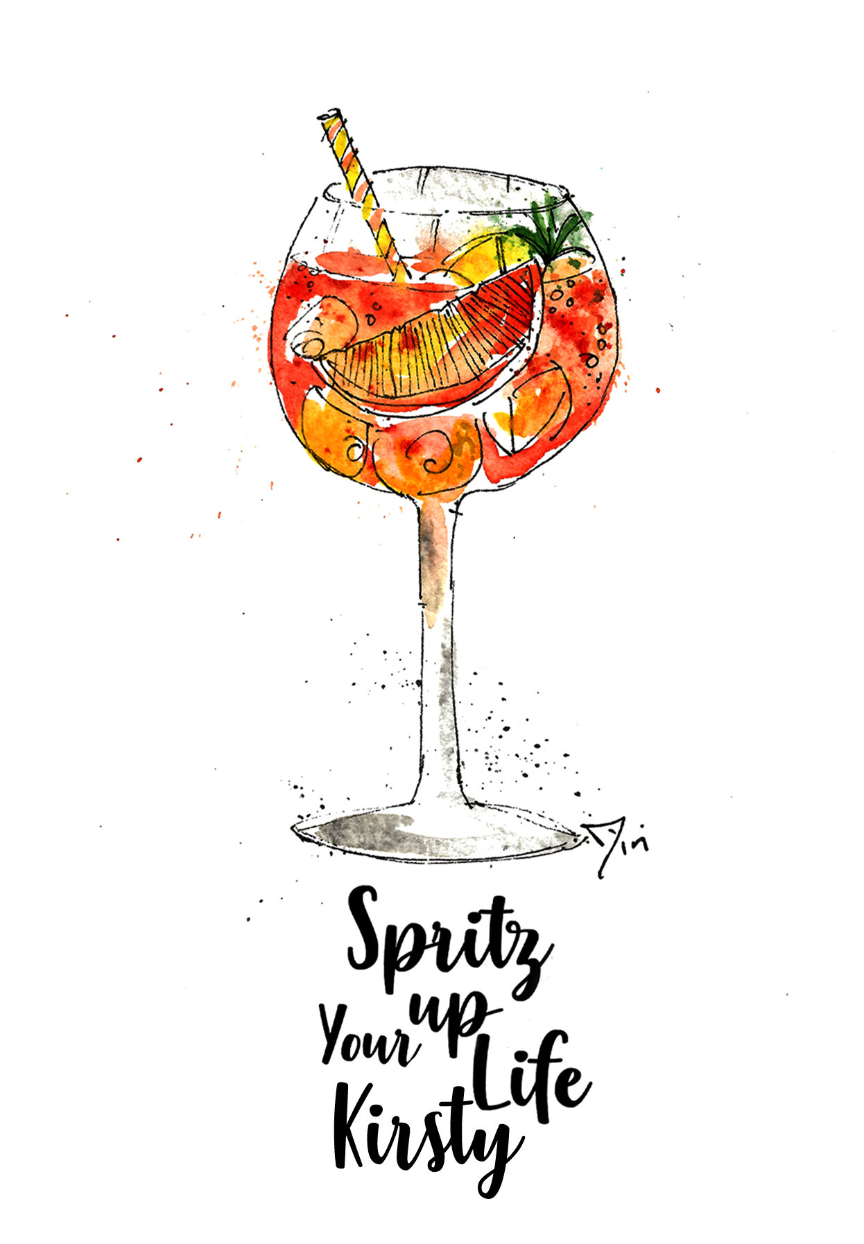 Aperol Spritz up Your Life Greeting Birthday Funny Card Hand - Etsy UK