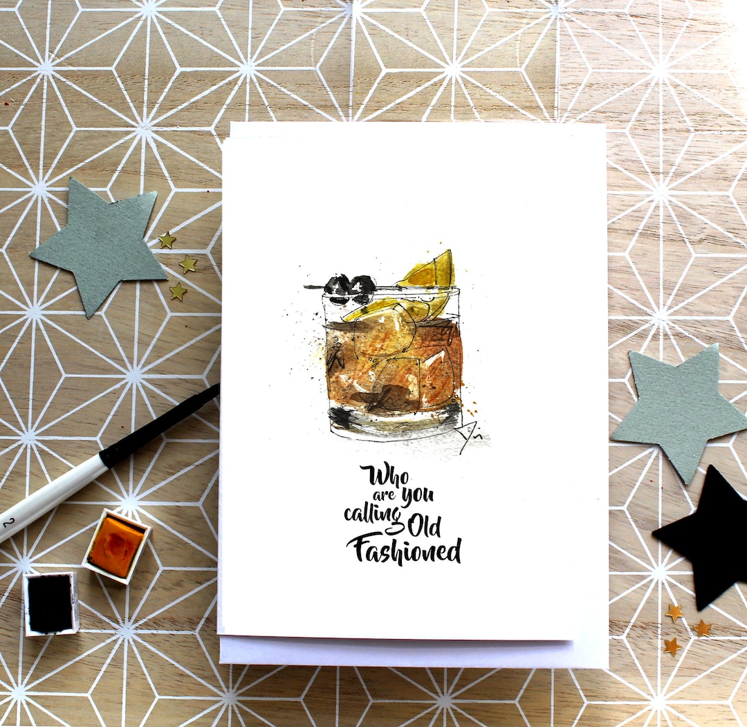 Whiskey Birthday Card , Whisky Birthday Card, Who Are You Calling Old ...