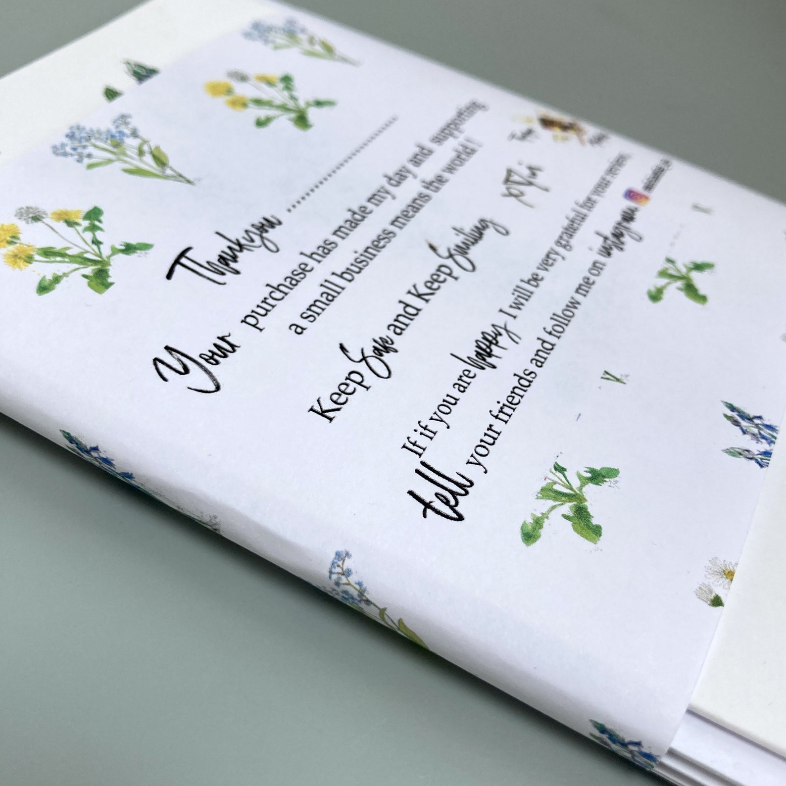 Daisy Card Birthday Daisy Card Personalsied Daisy Card - Etsy