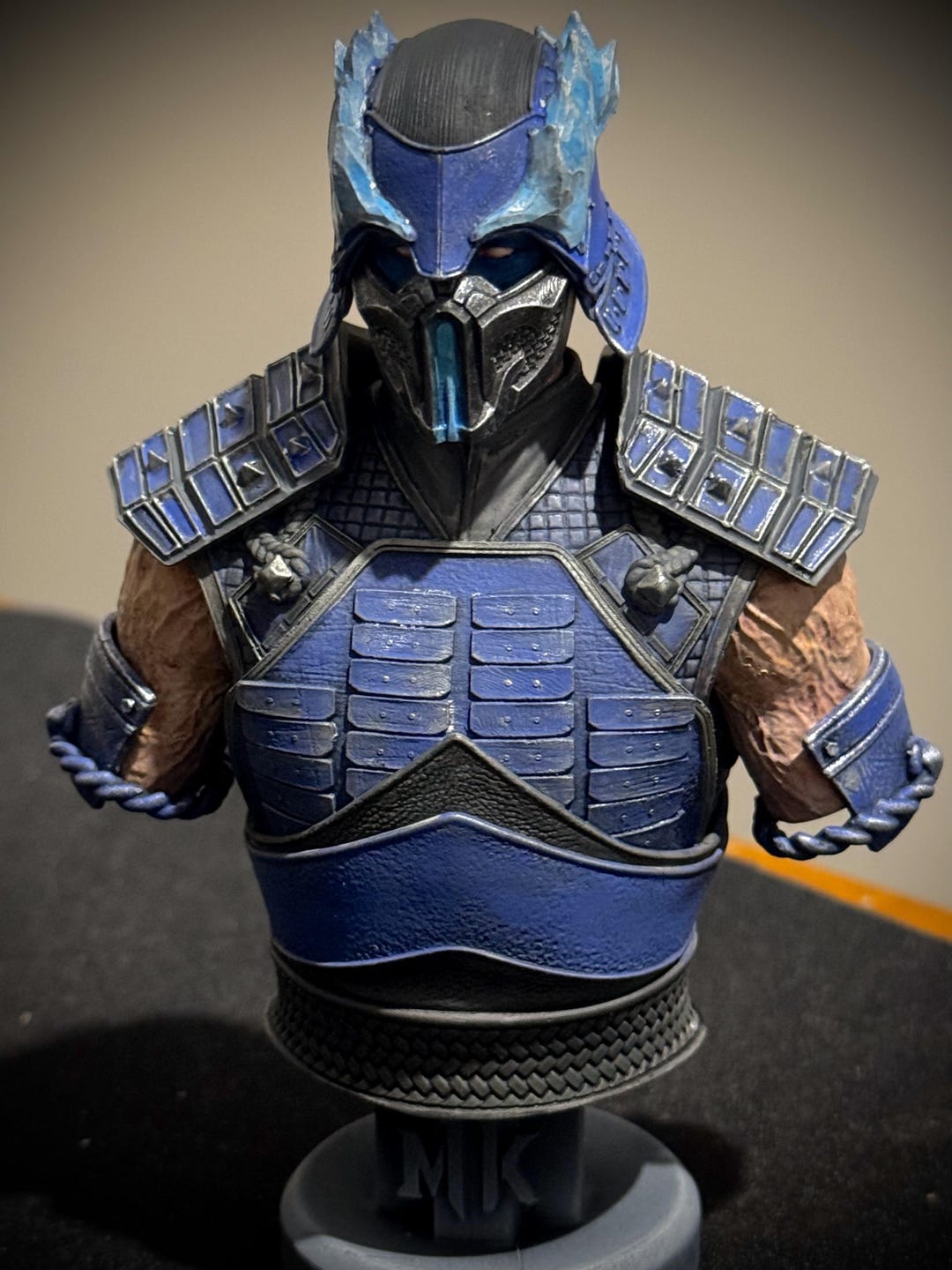 Sub Zero Blizzard King Fan Art Bust Collectible Statue - Etsy