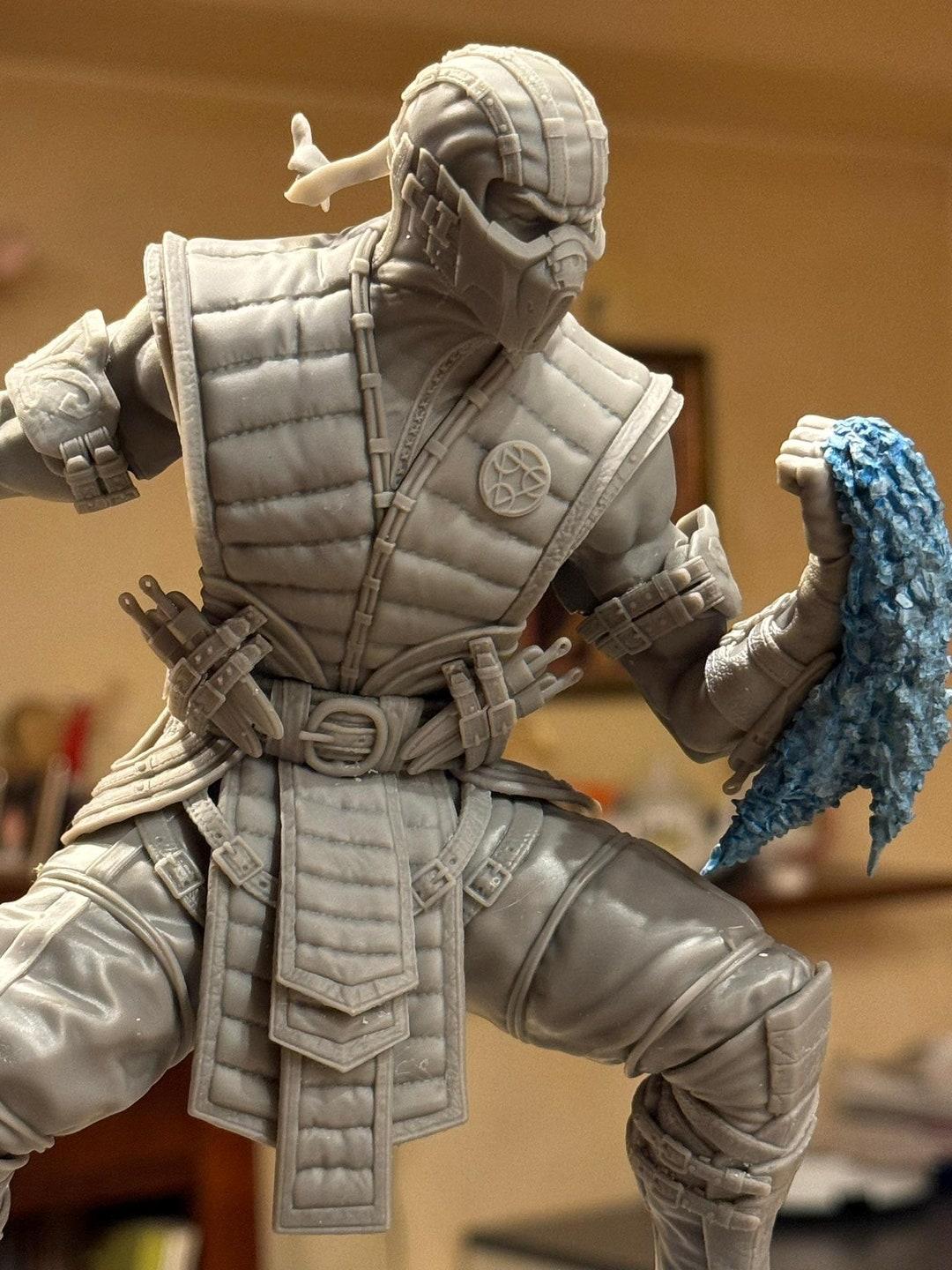 Sub Zero Mortal Kombat X Collectible Statue - Etsy
