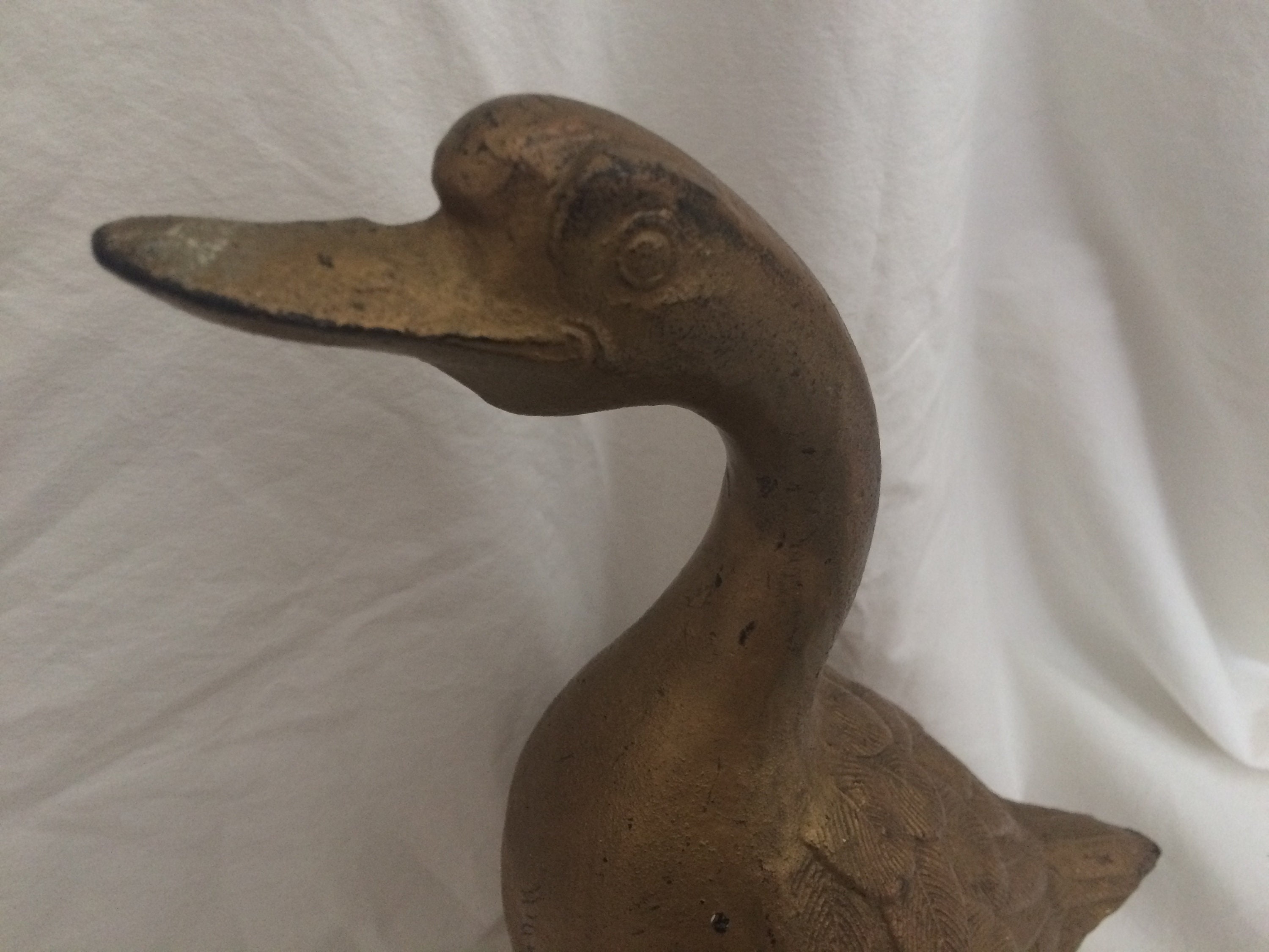 Antique Cast Iron Goose Japan...Superb Antique Condition | Etsy