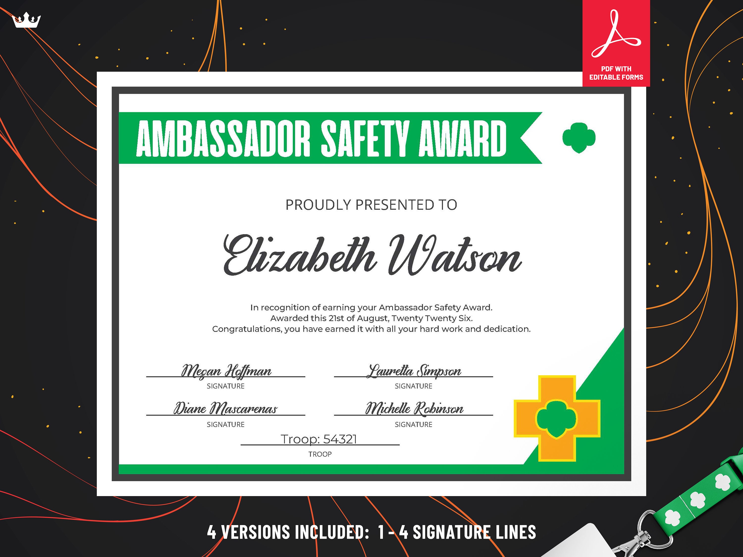 Safety Award Certificate Template Safety Award Certificate Template