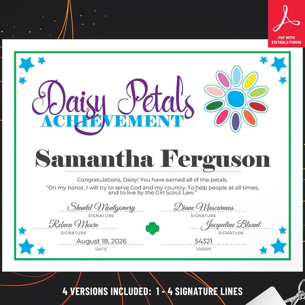 Girl Scout Daisy - Etsy