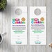 Girl Scout Cookie Seller Door Hangers | Printable PDF Template - Etsy