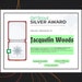 Girl Scout Silver Award Certificate Printable PDF Template - Etsy