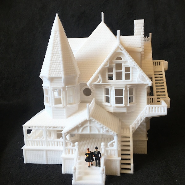 Ho Scale Victorian House - Etsy