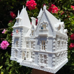 Gold Rush Bay Miniature "crystal Manor" French Mansion 1:87 (HO Scale ...