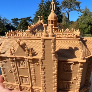 The Carpenter Mansion - Brown Tudor Gothic Haunted House by Goldrushbay ...