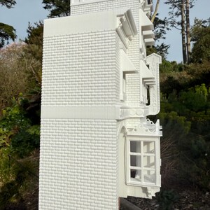LARGE O-scale Victorian Main Street Jewelry Shop Facade Miniature Built ...