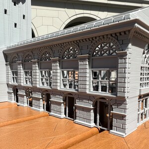 Miniature Ferry/train Station Building + Clock Tower HO (1/87) Scale ...