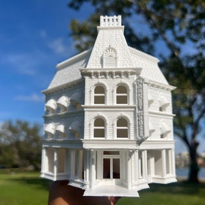 Miniature Ho-scale Victorian Main Street Market House Coffee Shop 1:87 ...
