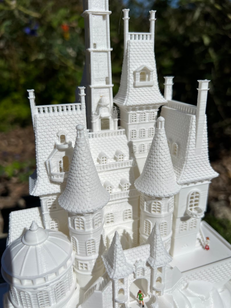 Miniature Beast Castle N (1/160) Scale House Beauty! - Etsy