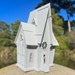 Miniature Gray Ho-scale Gru Villain House Gothic Victorian Minion ...