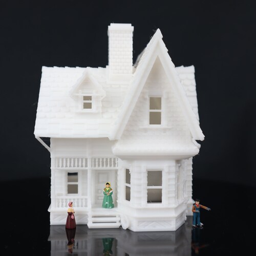 SMALL N-scale Miniature Assembled Miniature Victorian Station - Etsy