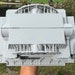 Miniature Union Train Station N-scale 1:160 Gray - Etsy