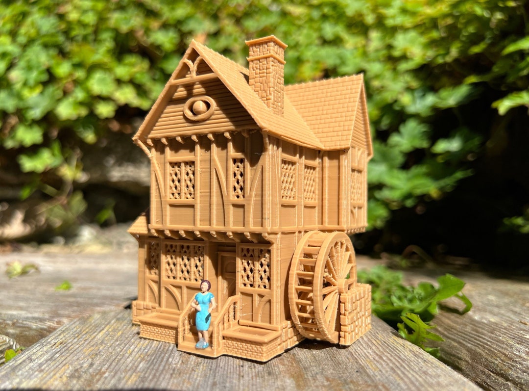 Miniature 38 Magical Ho-scale Sanderson Sisters Witch Cottage From ...