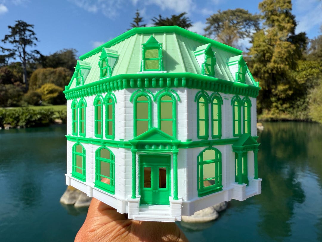 Small Miniature COLOR N-scale Stars Hollow Library Gilmore Girls ...
